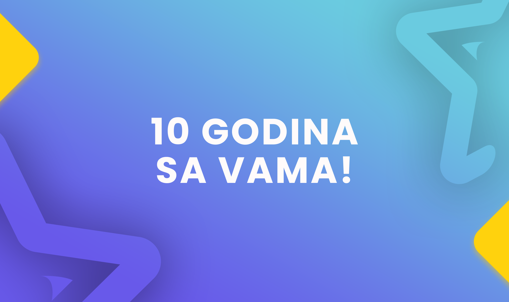 10 GODINA SA VAMA! 🏆 - Popularizuj.me